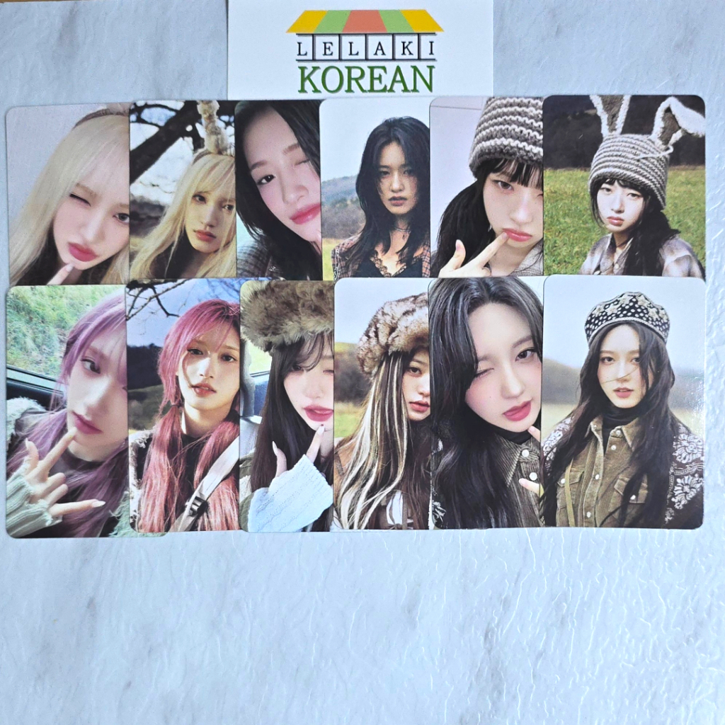 IVE -3rd EP Album [ IVE EMPATHY ] SSQ STANDARD Ver. POB Official Photocard | Shopee Brasil