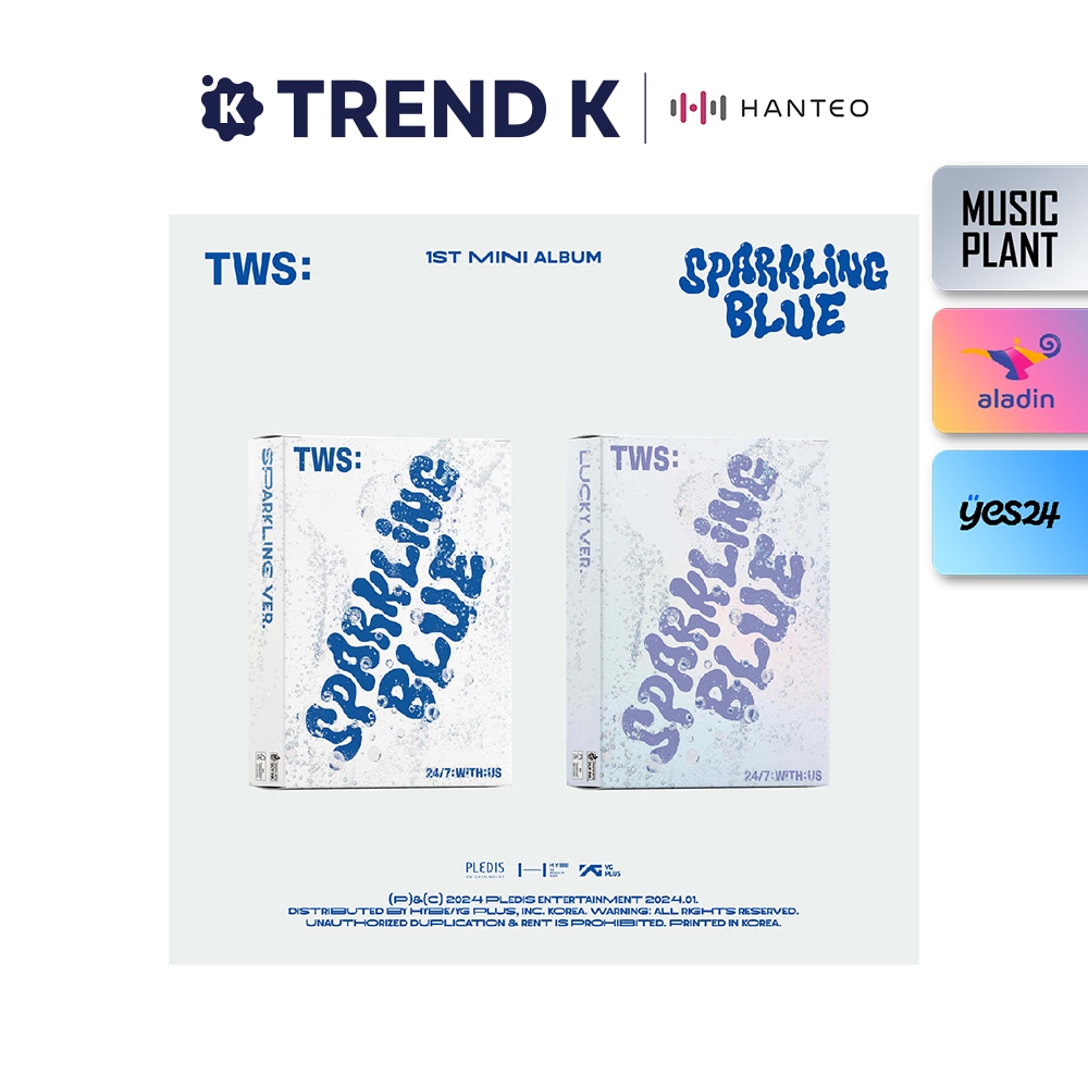 TWS - 1st Mini Album [Sparkling Blue] | Shopee Brasil