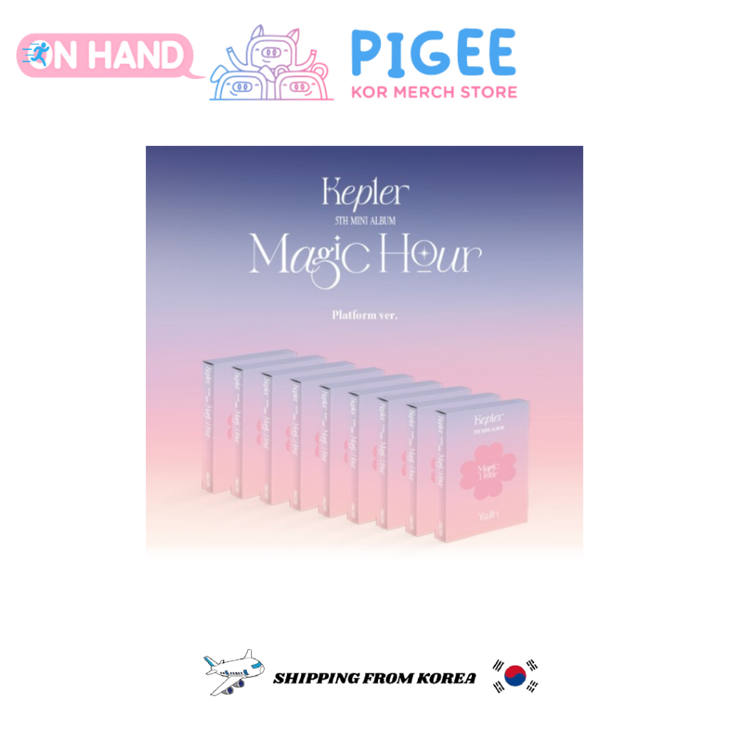 KEP1ER - 5th Mini Album [ MAGIC HOUR ] Platform Ver. | Shopee Brasil