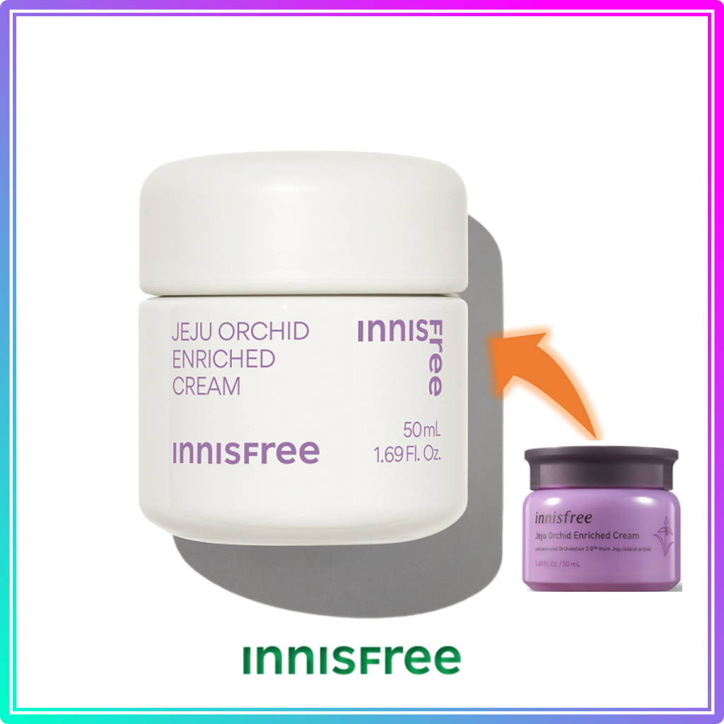 Creme Enriquecido De Orquídea Jeju Innisfree / Innisfree Jeju Orchid ...