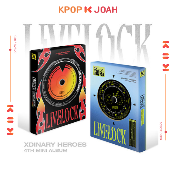 XDINARY-HEROES [LIVELOCK] 4th MINI ALBUM | Shopee Brasil
