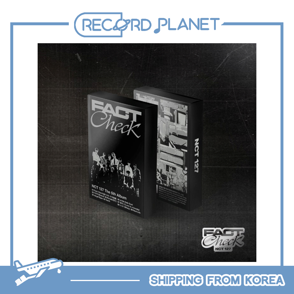 NCT127 - The 5th Album [Fact Check] (QR Ver.)(SMART ALBUM) | Shopee Brasil
