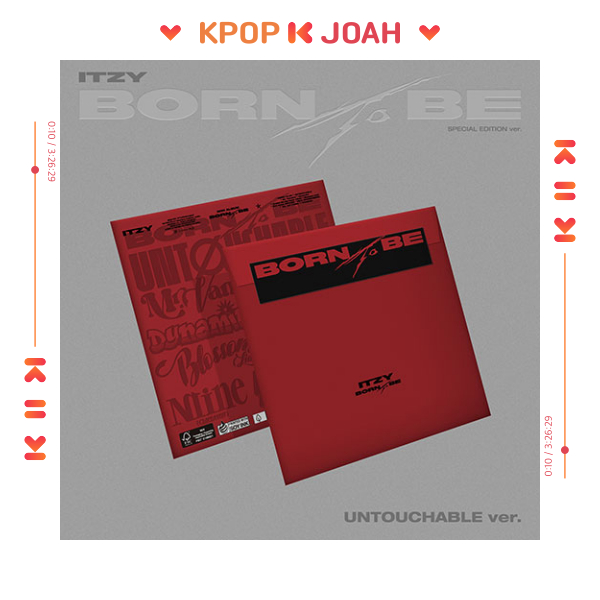 (UNTOUCHABLE Ver.) ITZY [BORN TO BE] SPEICIAL EDITION (26th Jan.2024) | Shopee Brasil