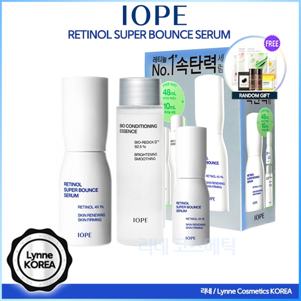 IOPE Retinol Super Soro De Ressalto 30ml + 10ml SET/4X | Shopee Brasil