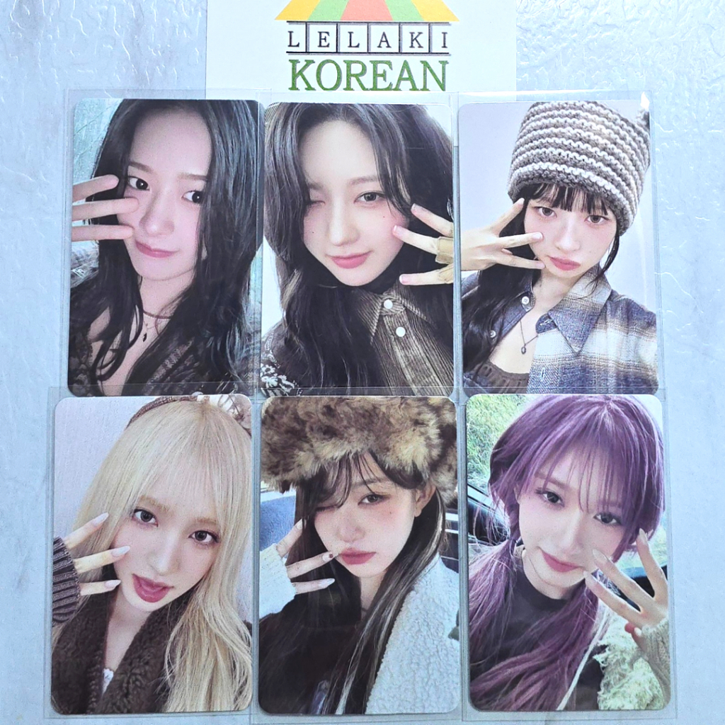 IVE -3rd EP Album [ IVE EMPATHY ] SSQ 4type SET IVE POB Official Photocard | Shopee Brasil