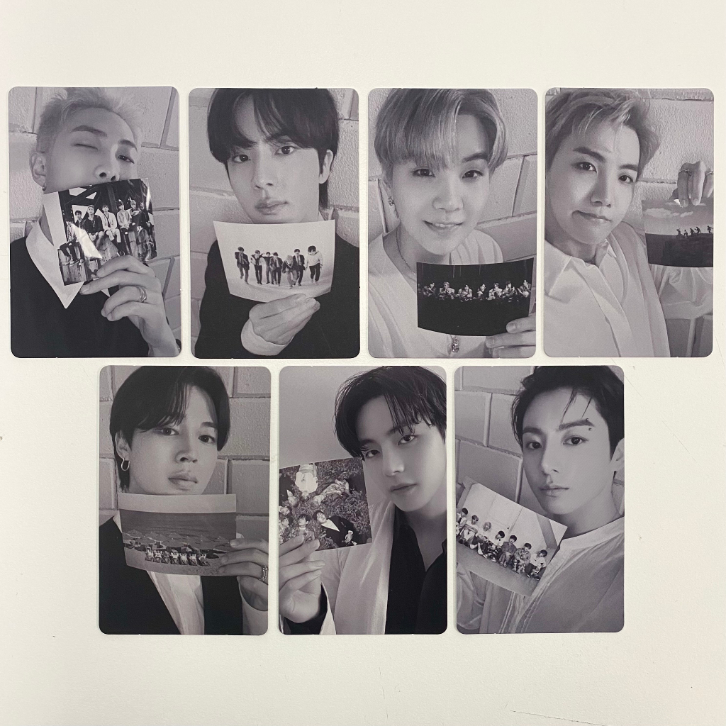 [OFFICIAL] BTS PROOF Standard Compact Edition Photo Card PC B | Shopee ...