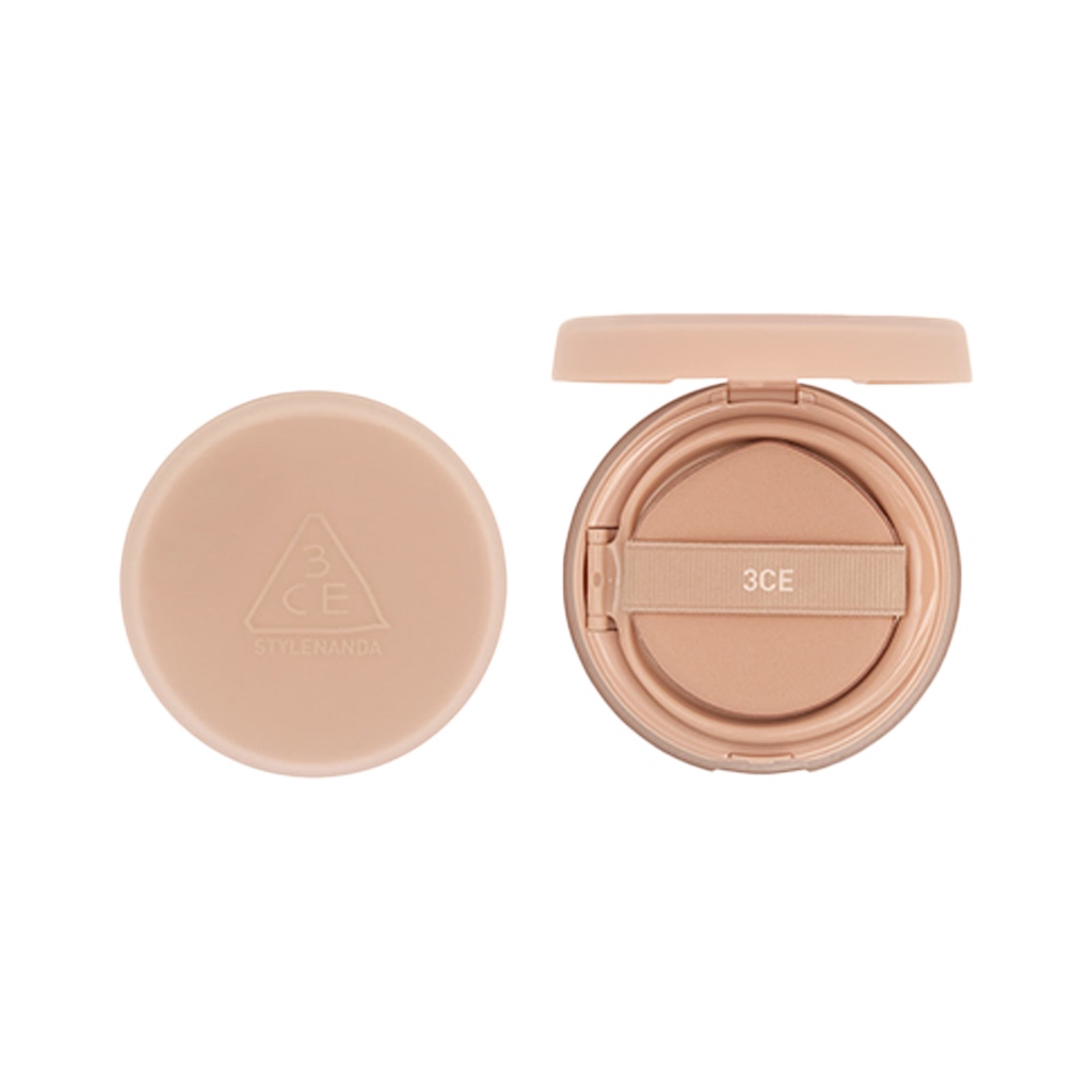 3ce soft matte fit cushion 15g refill 15g spf45 pa++ | Shopee Brasil
