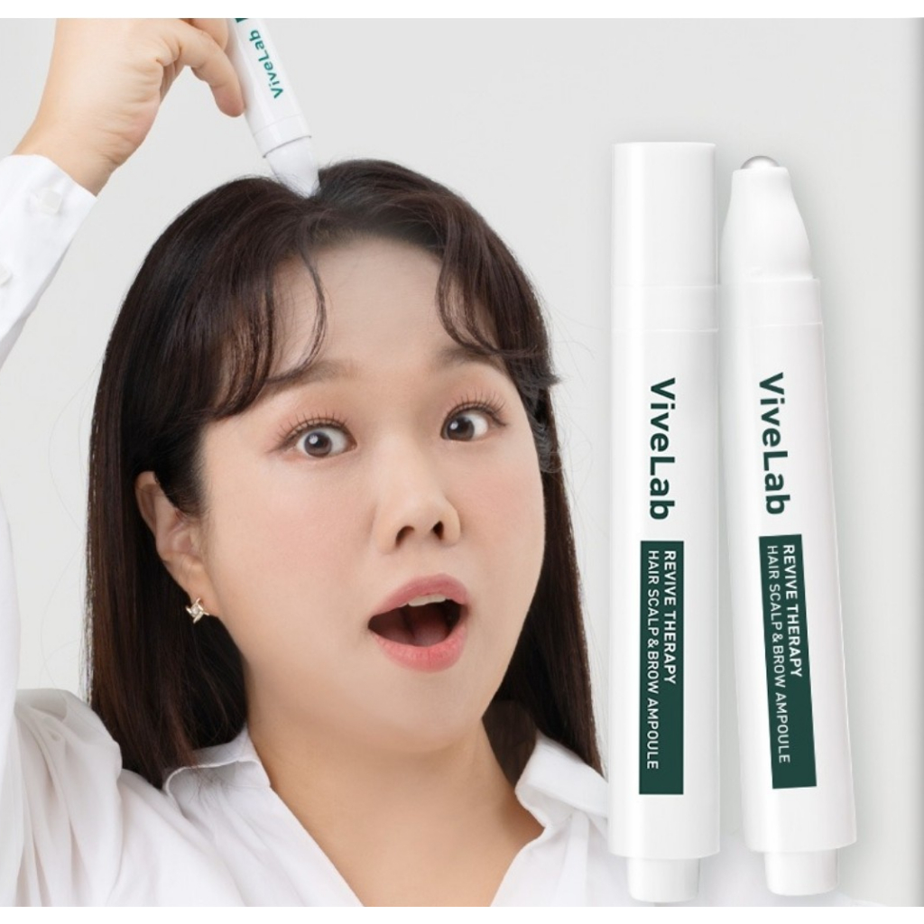 ViveLab Revive Terapia Couro Cabeludo E Ampola De Sobrancelhas 15ml/Made in Korea | Shopee Brasil
