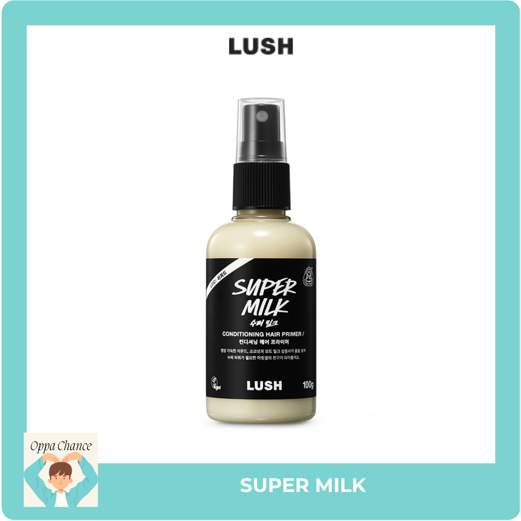 [LUSH] Spray Condicionador Super Leite (100g/250g) | Shopee Brasil