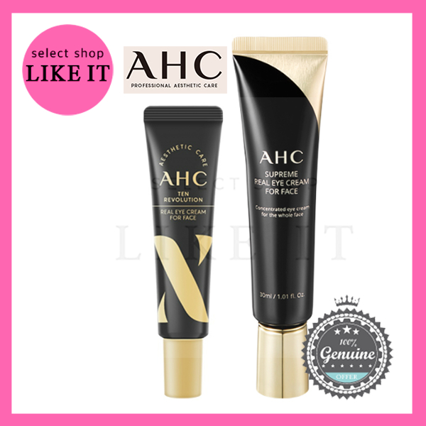 Pronto Para Estoque [AHC] ahc ten revolution real eye cream season 10 12ml/30ml| Envio Da Coréia ...