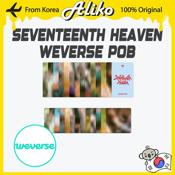 [POB ONLY] SEVENTEEN - SEVENTEENTH HEAVEN POB (WEVERSE POB) | Shopee Brasil