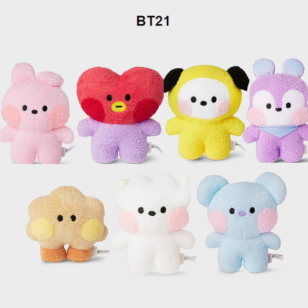 [BT21] LineFriends Minini Big & Tiny Standing Doll_From Korea | Shopee ...