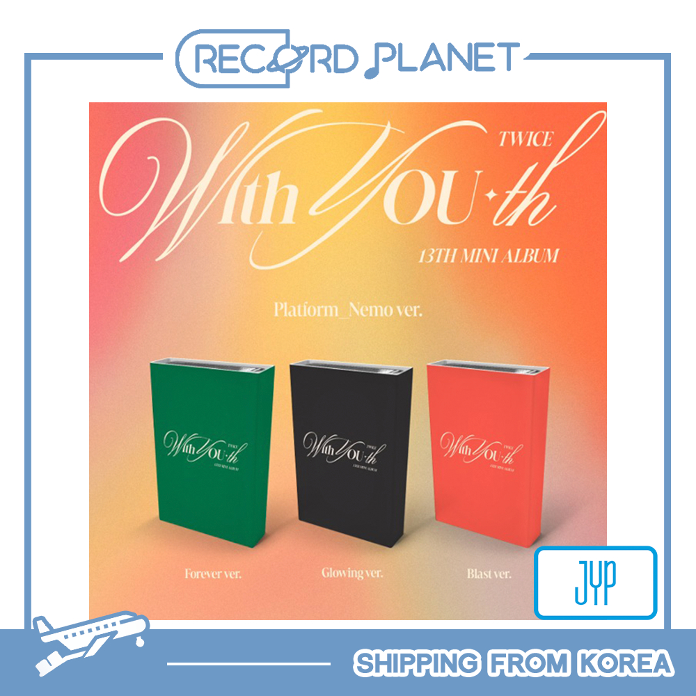 [POB] TWICE 13th Mini Album With YOU-th (Platform_Nemo ver.) - Faz a Boa!