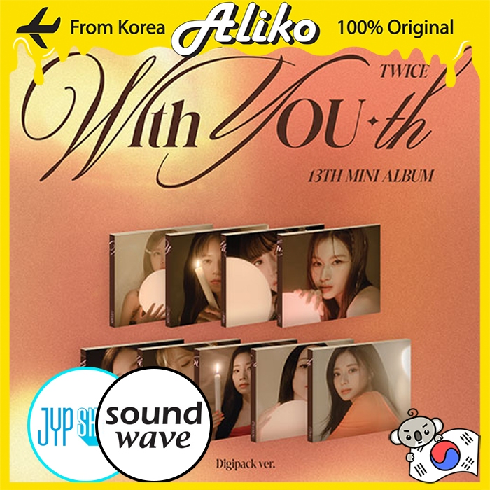 TWICE 13th Mini Album - With YOU-th (Digiapck Ver.) | Shopee Brasil