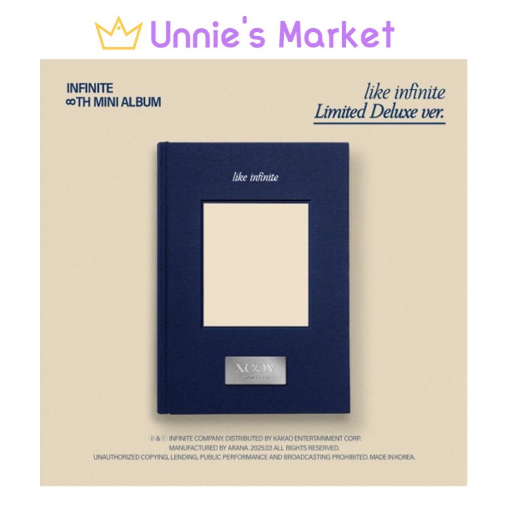 INFINITE [LIKE INFINITE] Limited Deluxe ver. / 8th Mini Album | Shopee ...