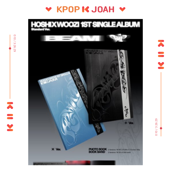 HOSHI X WOOZI (SEVENTEEN) [BEAM] 1st Single Album (10th Mar.2025) | Shopee Brasil