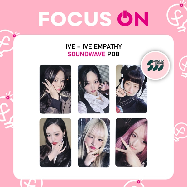 IVE POB SOUNDWAVE IVE EMPATHY PHOTOCARD | Shopee Brasil