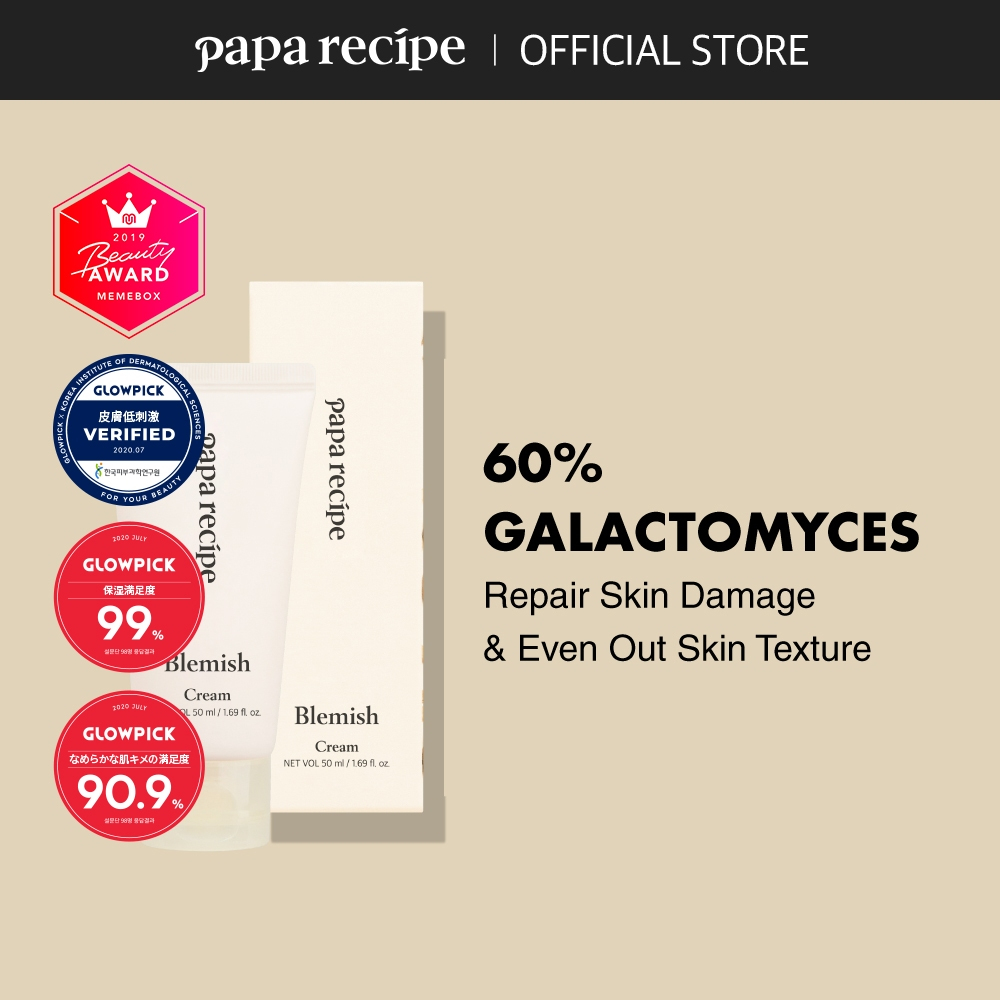 Receita papa Creme Hidratante Blemish Cream 50ml | Shopee Brasil