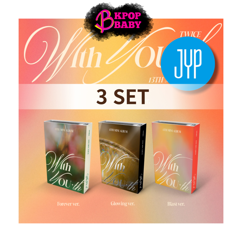 (3 SET) TWICE (Platform Nemo ver.) [With YOU-th] 13th Mini Album | Shopee Brasil