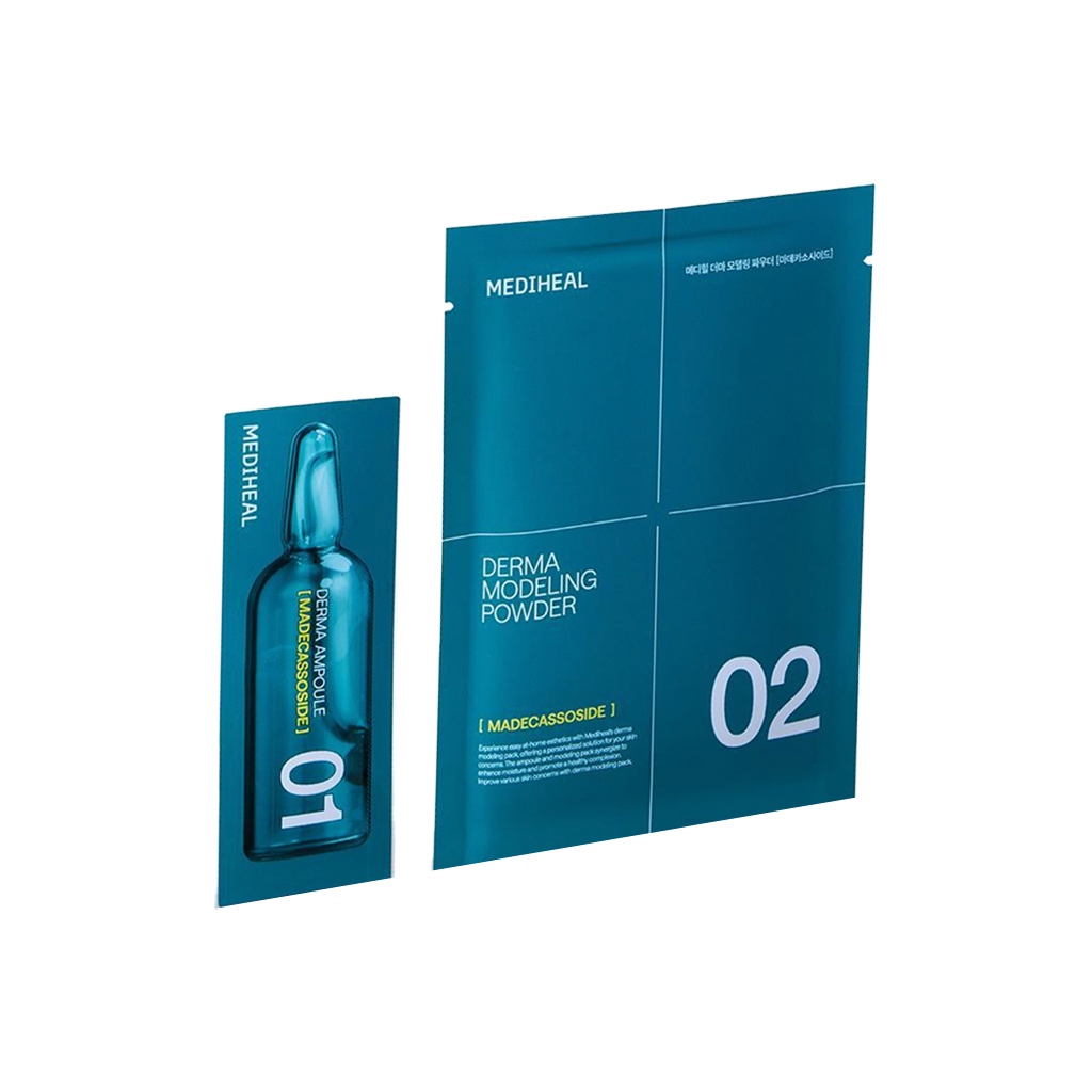 mediheal derma modeling pack collection (madecassoside, hyaluronate ...