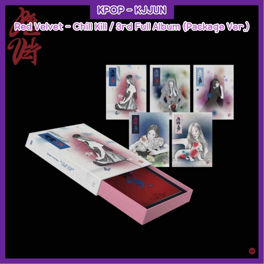 Red Velvet - Chill Kill / 3rd Full Album (Package Ver.) | Shopee Brasil