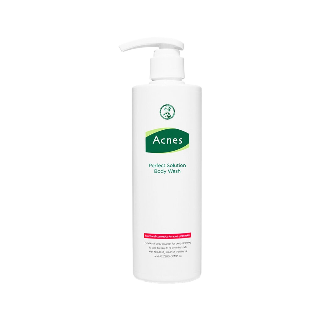 mentholatum acnes perfect solution body wash 500ml | Shopee Brasil