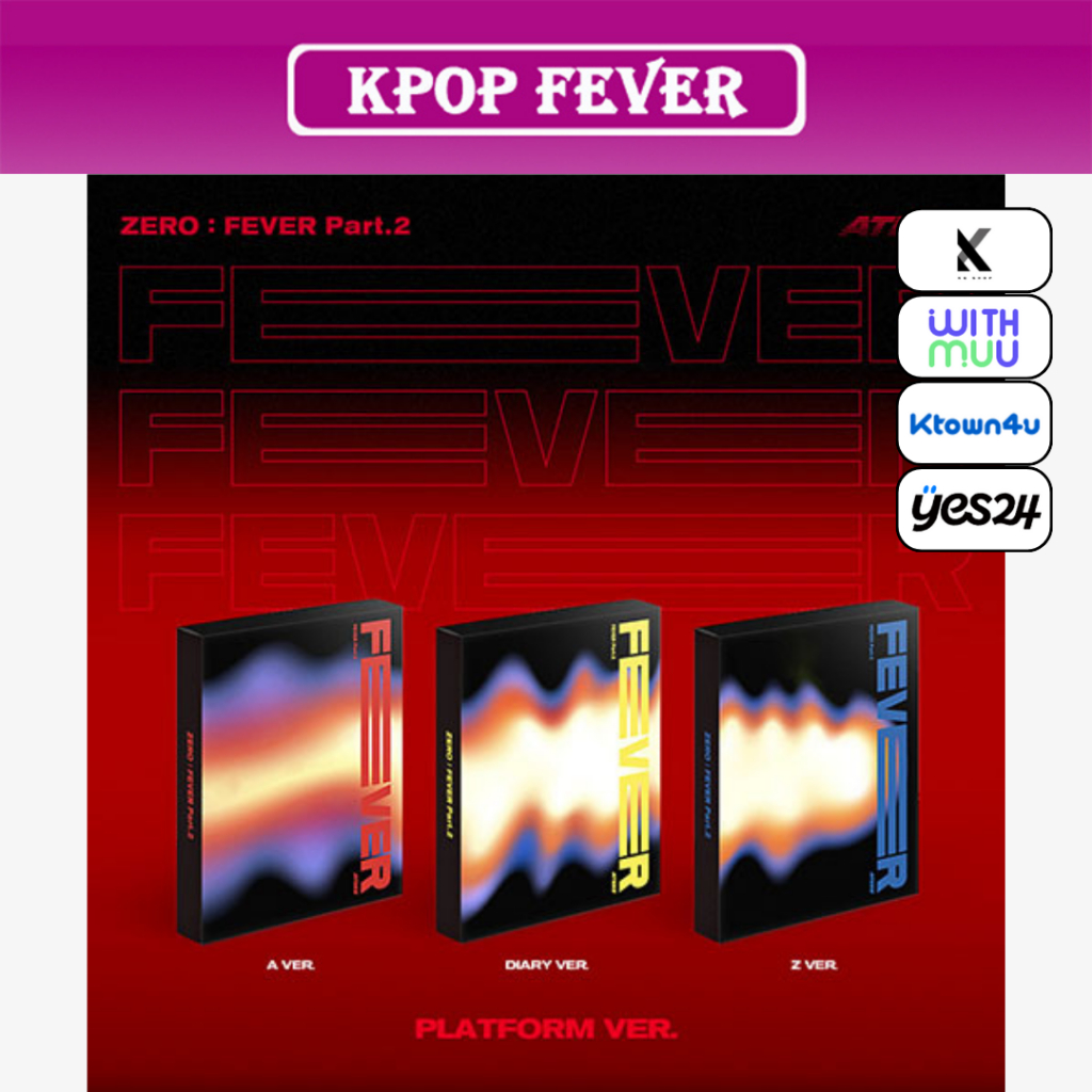 ATEEZ - [ ZERO : FEVER Part.2 ] PLATFORM VER. ( A / Z / DIARY VER ...