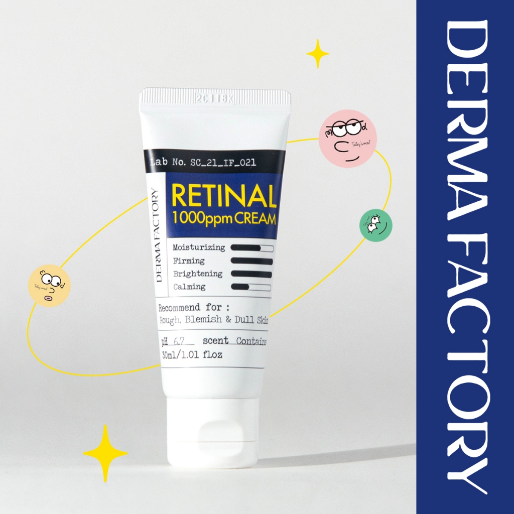 [Derma Factory] (1+1)Retinal 1000ppm Creme 30g | Cuidados Com A Pele ...