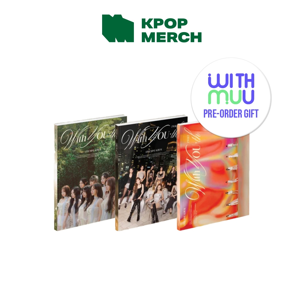 (Withmuu POB) TWICE - 13th Mini Album [ With YOU-th ] | Shopee Brasil