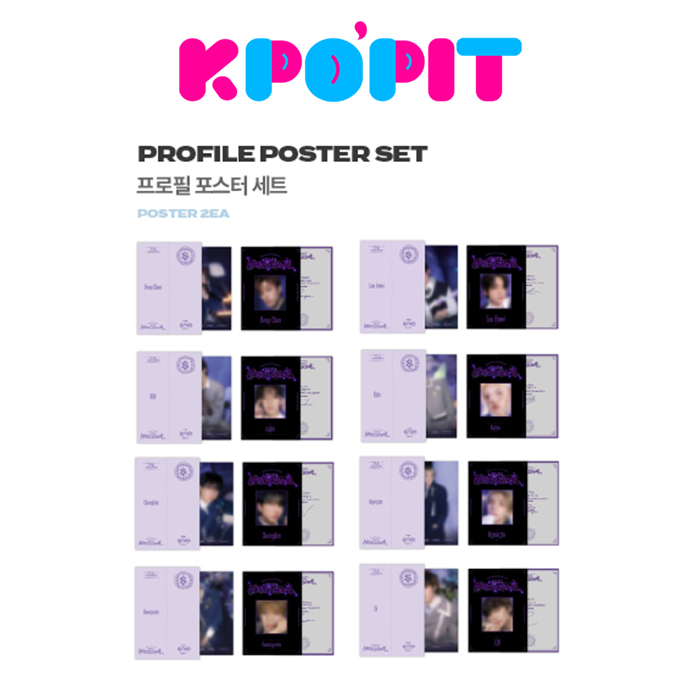 Stray Kids 4TH FANMEETING POP-UP PROFILE POSTER SET | Shopee Brasil