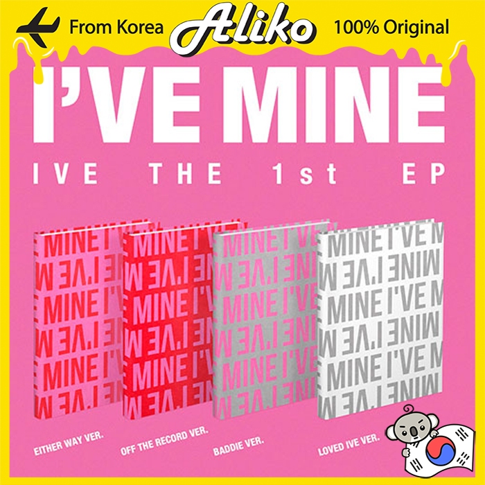 IVE - THE 1st EP Album - [I'VE MINE] (EITHER WAY ver. / OFF THE RECORD ver. / BADDIE ver ...