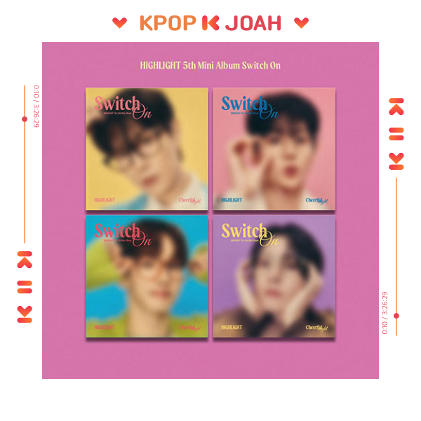 (DIGIPACK ver.) HIGHLIGHT [SWITCH ON] 5th MINI ALBUM (12th Mar.2024 ...