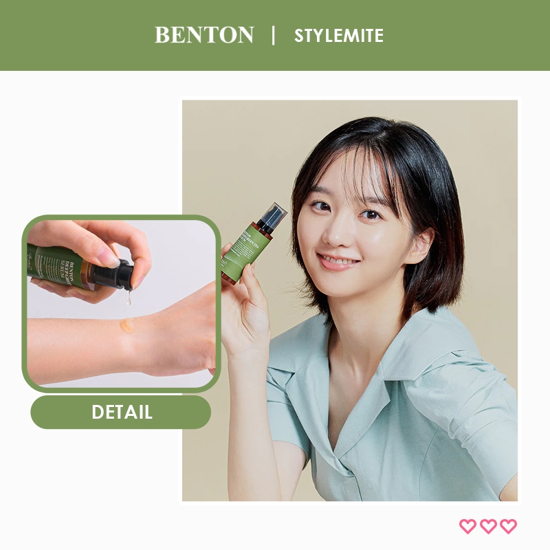 [STYLEMITE] BENTON Soro De Chá Verde Profundo Deep Green Tea Serum ...