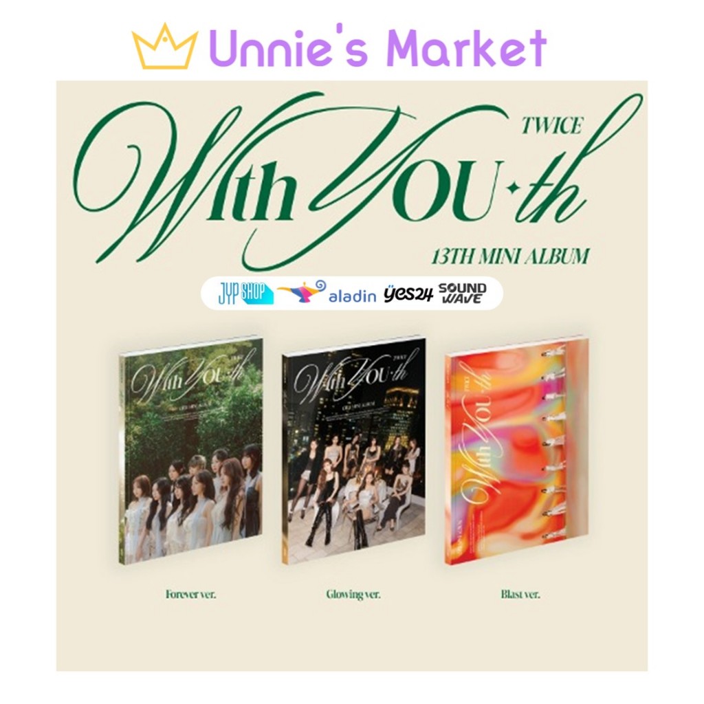 [SITE POB] TWICE - With YOU-th 13th Mini Album | Shopee Brasil