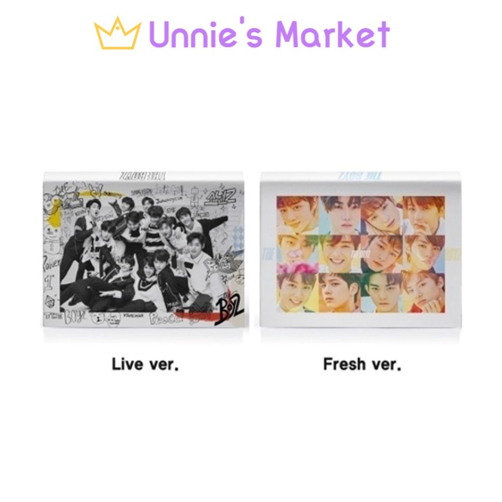 THE BOYZ [THE FIRST] Debut Mini Album | Shopee Brasil