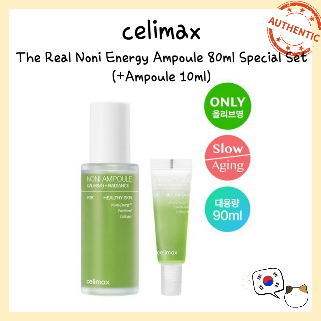celimax The Real Noni Energy Ampoule 80ml Conjunto Especial (+ Ampola 10ml) | Shopee Brasil