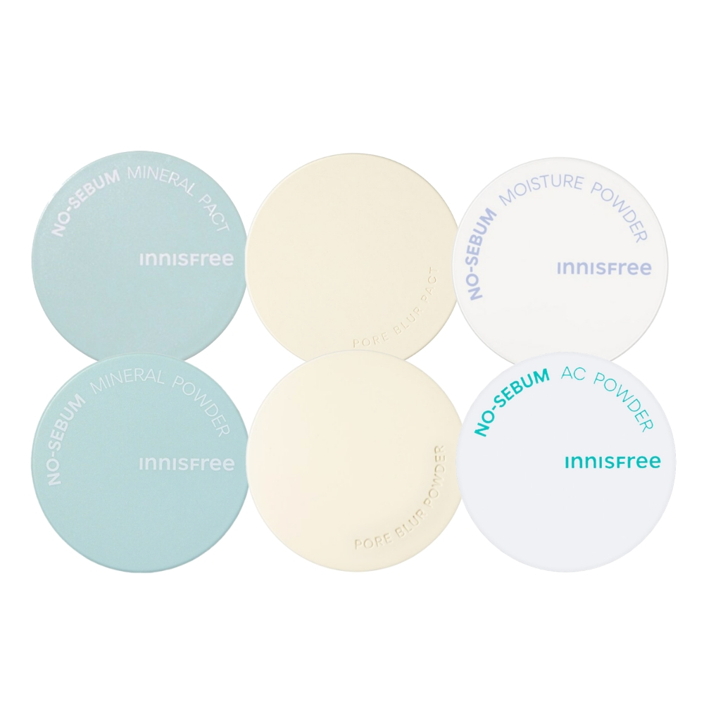 innisfree no sebum powder,pact / pore blur powder,pact | Shopee Brasil
