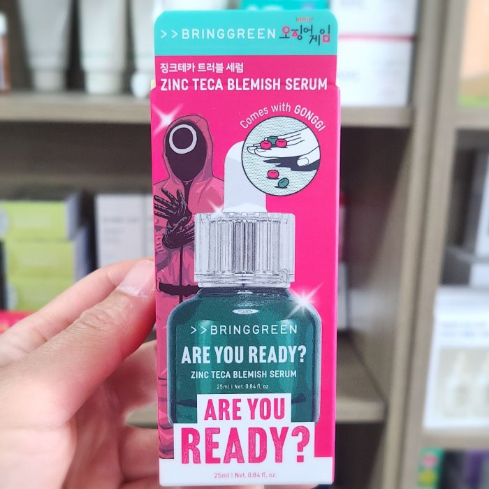 [BringGreen x Squid Game] Zinc Teca Blemish Serum, Soro Para Manchas De ...
