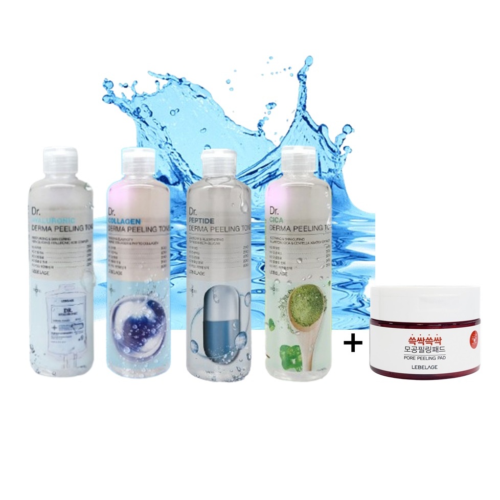 toner Descascador Doctor peeling Collagen , Hyaluronic , Cica , Peptide 4 Tipos De Grande ...