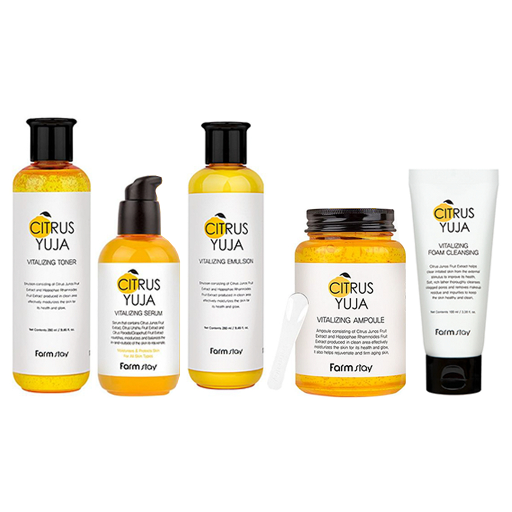 farmstay citrus yuja citalizing 5types | Shopee Brasil