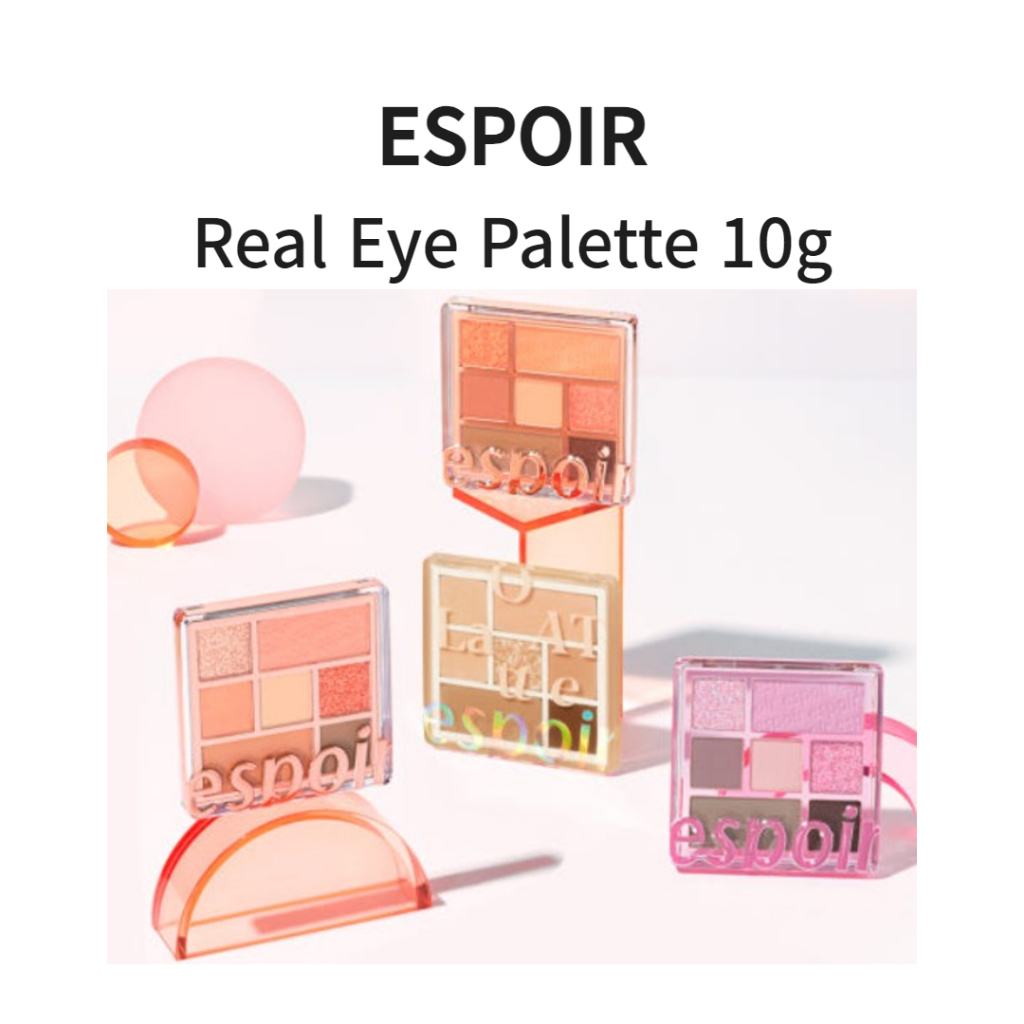 ESPOIR Real Eye Palette 10g Sombra De Alto Pigmento , Misturável E De ...