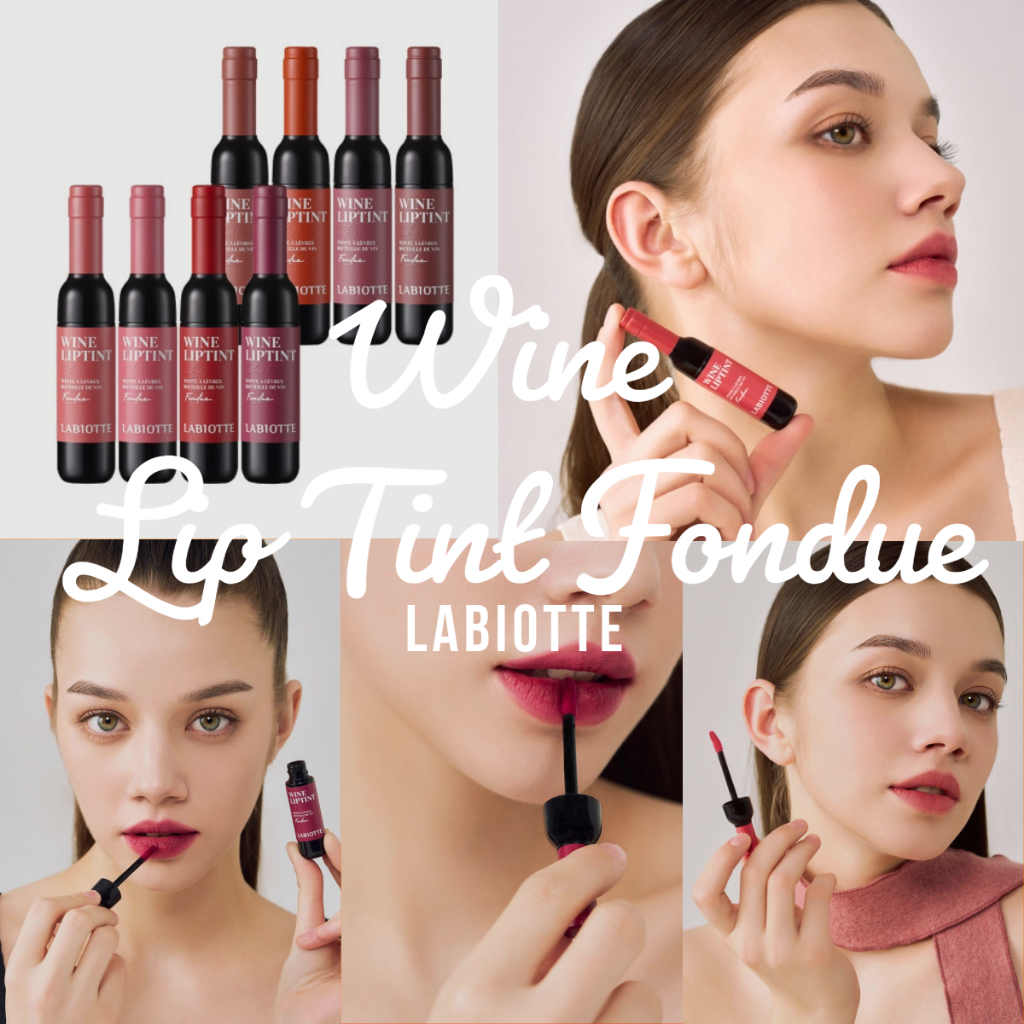 Lip Tint 8 Cores LABIOTTE Wine Lip Tint Fondue | Shopee Brasil
