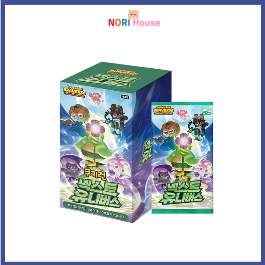 Cookie Run Braverse TCG Vol2 Próximo Pacote Booster Universo 1Box 30Packs 2024 | Shopee Brasil
