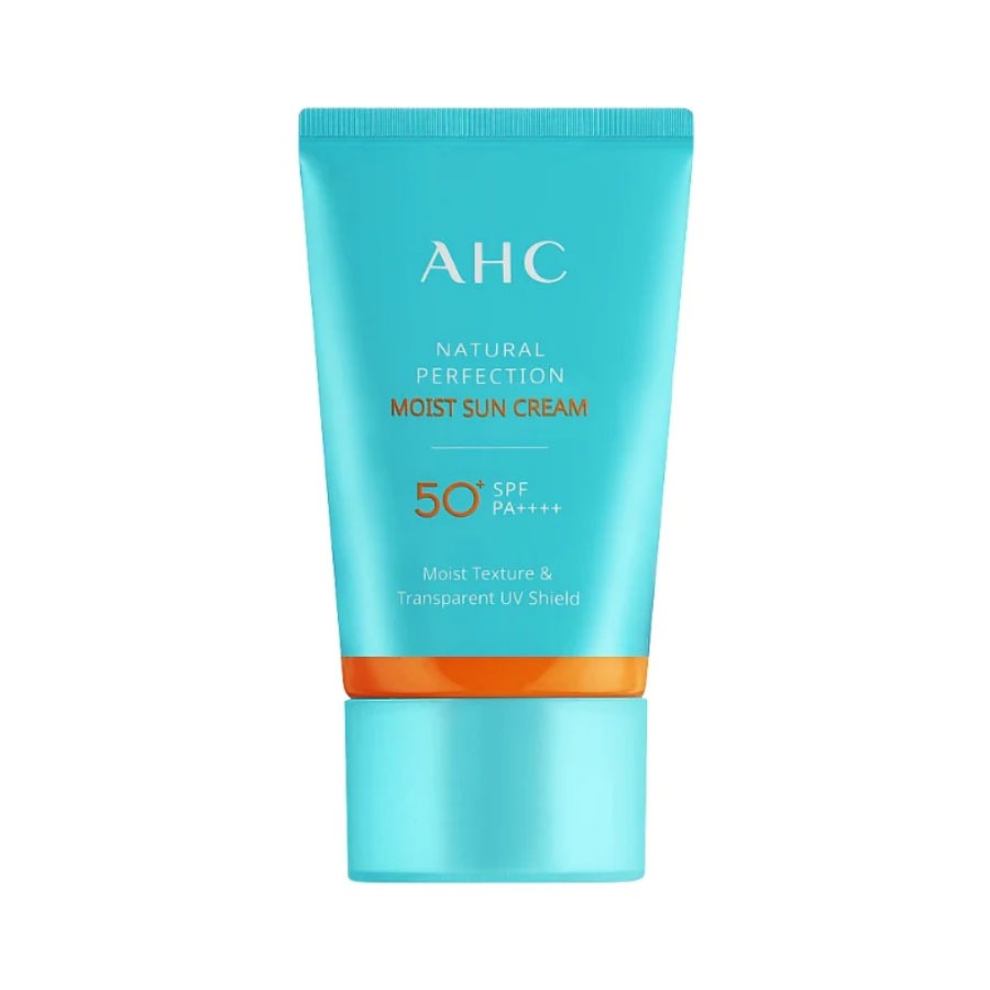 AHC natural perfection moist sun cream 50ml | Shopee Brasil