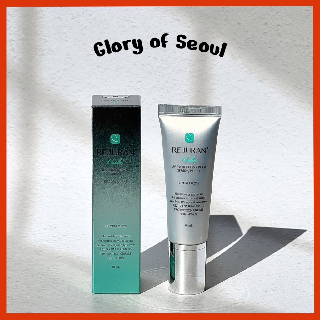 REJURAN Healer UV Protection Cream SPF50+ PA+++ 40ml / 10ml | Shopee Brasil