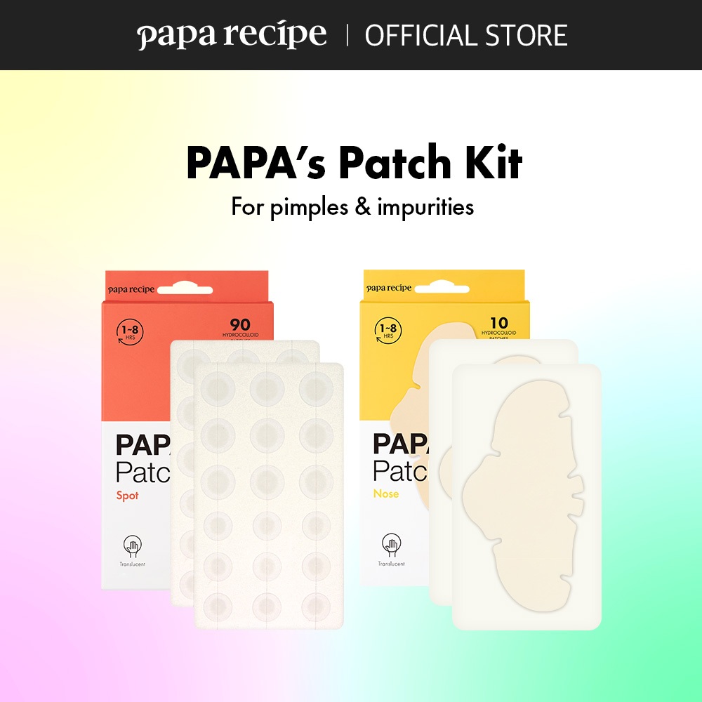 Receita papa Kit De Patch (2 Tipos) | Shopee Brasil
