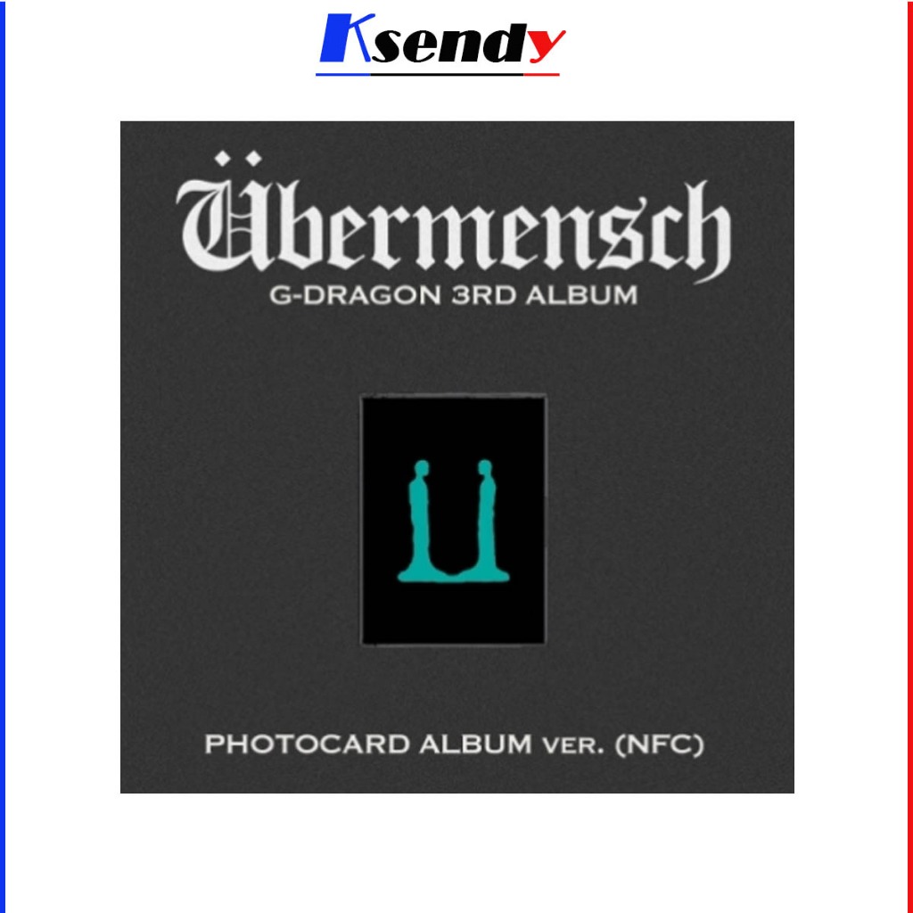 G-DRAGON GD Übermensch 3o Álbum De Estúdio Fotos Ver (NFC) | Shopee Brasil