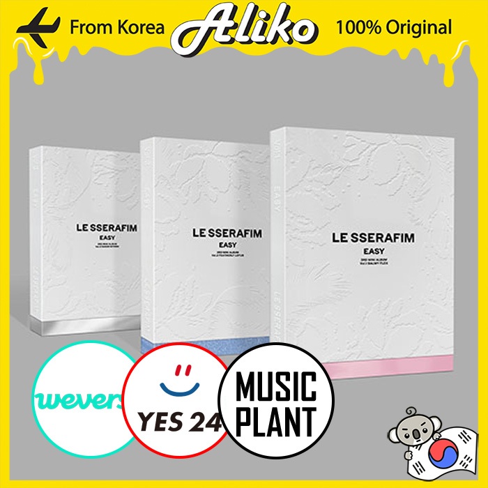 LE SSERAFIM - 3rd Mini Album [EASY] | Shopee Brasil