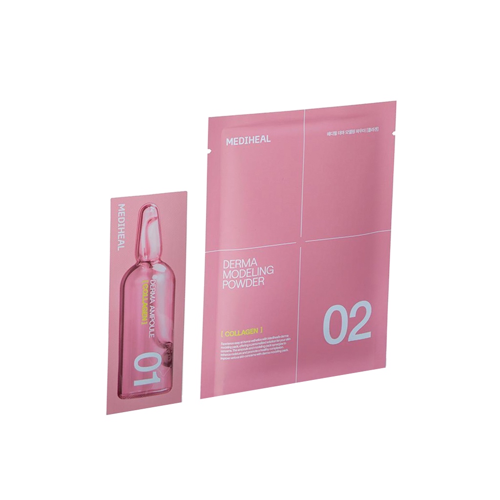 mediheal derma modeling pack collection (madecassoside, hyaluronate ...