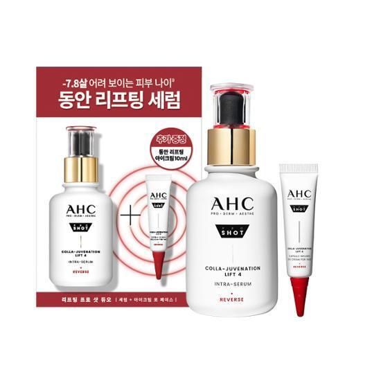 AHC 】 Pro Elevador De Colla-Rejuvenescimento 4 Intra-Serum 40ml + Creme Para Os Olhos 10ml ...